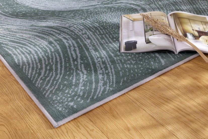 Kusový koberec FD Sensi Branco Malachitový | KoberceShop.eu